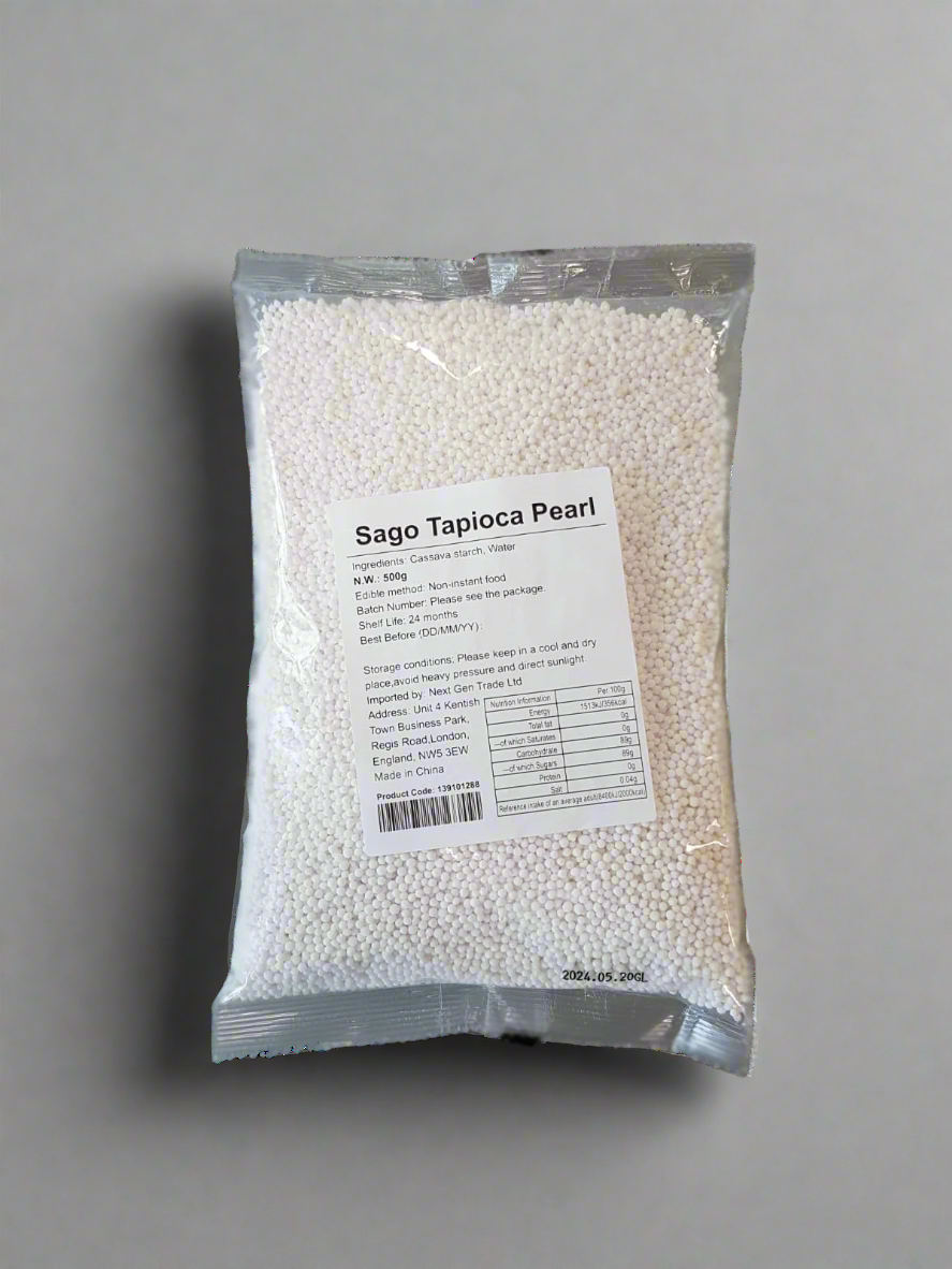 Sago Tapioca Pearls – Next Gen Boba - UK's Leading Bubble Tea Supplies ...